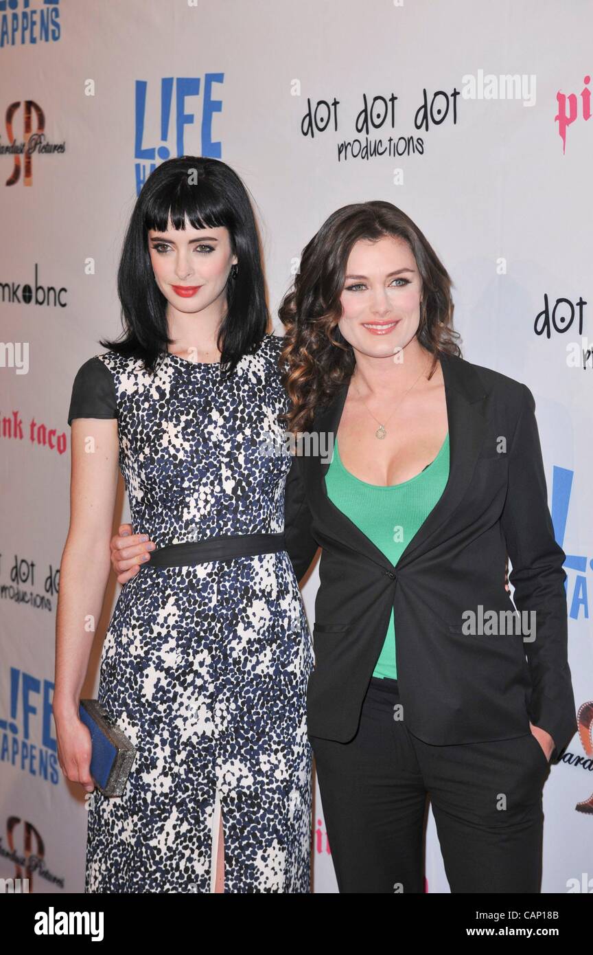 Krysten Ritter, director Kat Coiro at arrivals for L!IFE HAPPENS ...