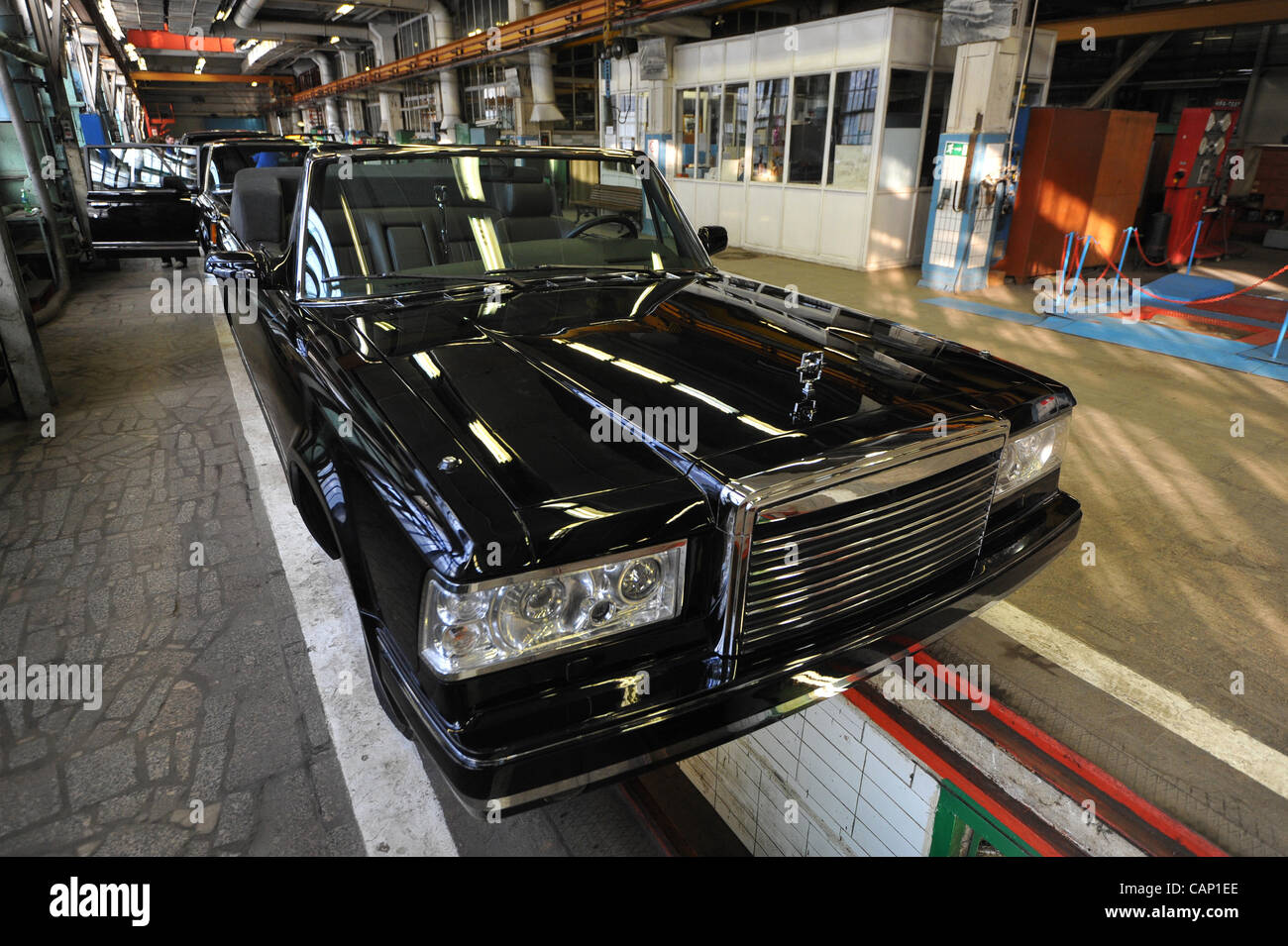 Jan. 19, 2012 - Moscow, Russia - ZIL Likhachev Automobile Plant in ...