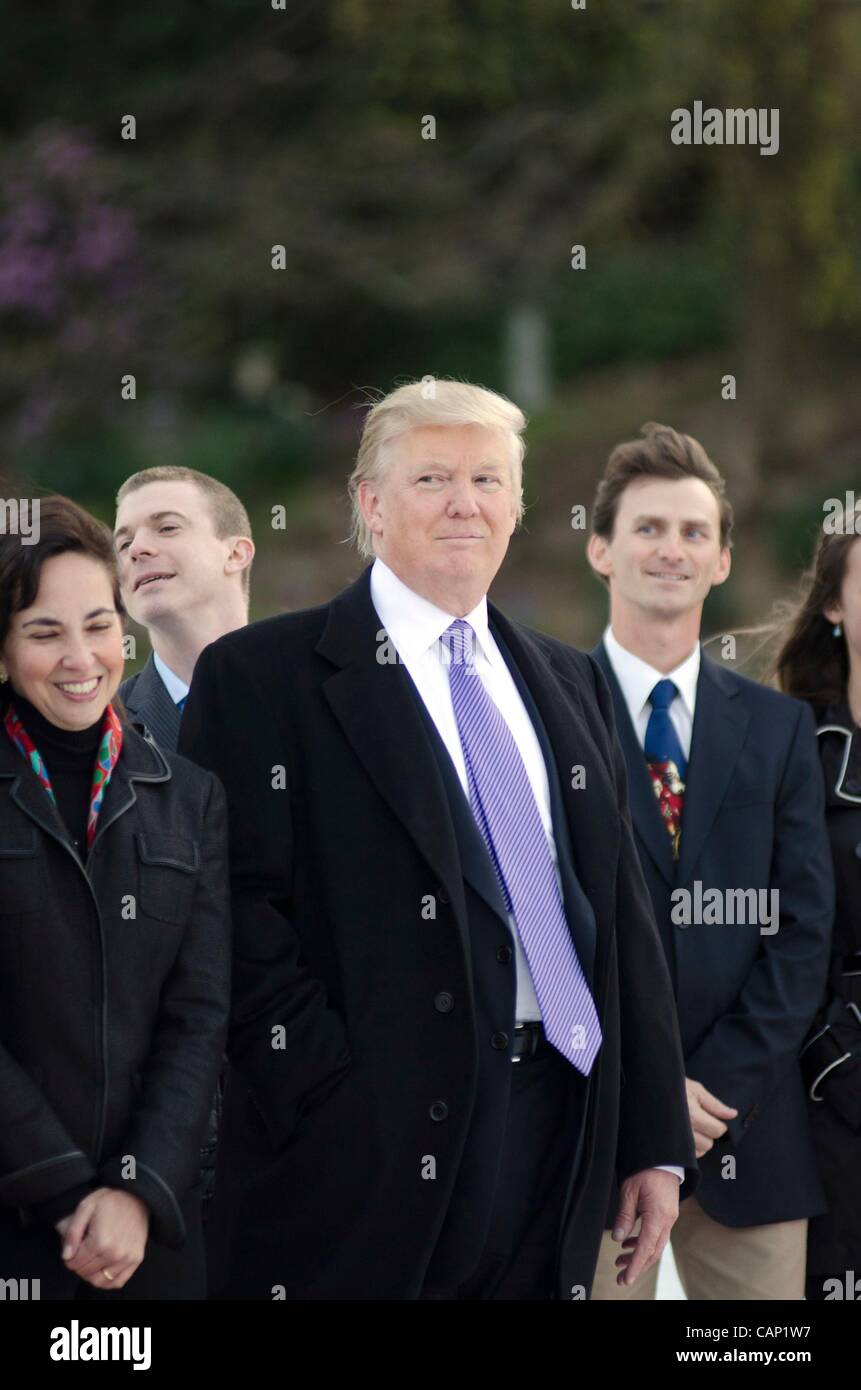 Donald Trump at arrivals for The 2012 Skating with the Stars Benefit ...