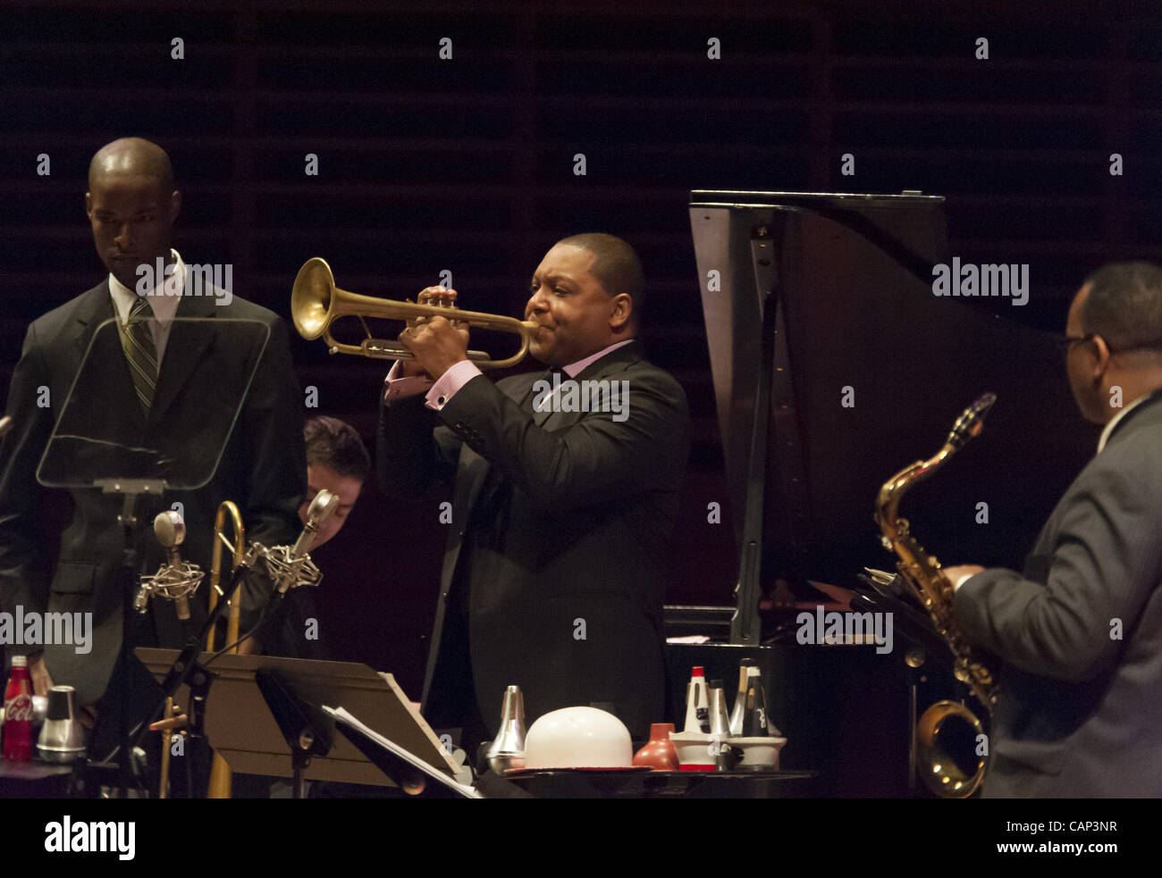 Wynton Marsalis Jazz Orchestra High Resolution Stock Photography and ...
