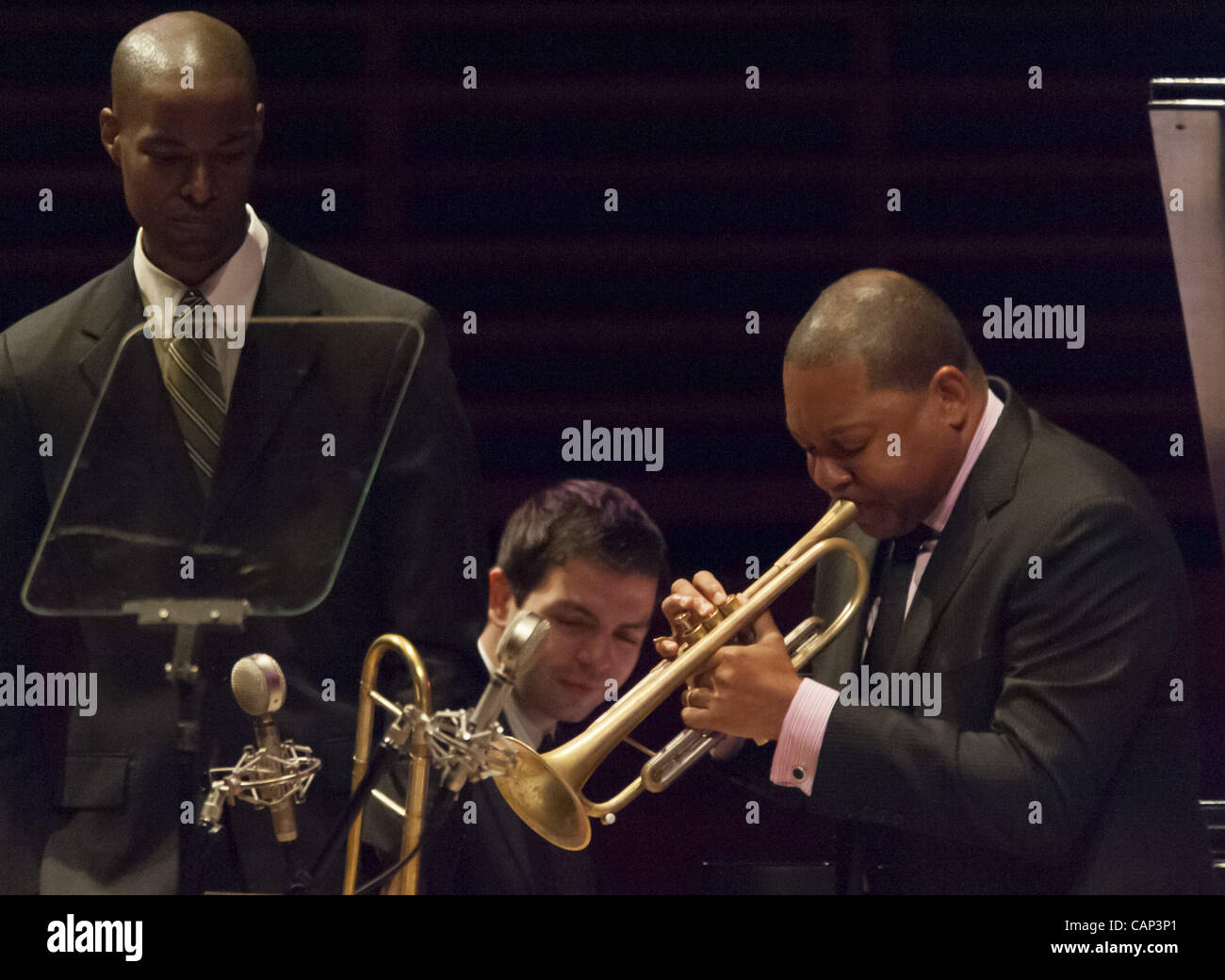 April 3, 2012 - Philadelphia, PA, U.S - WYNTON MARSALIS opens Jazz ...