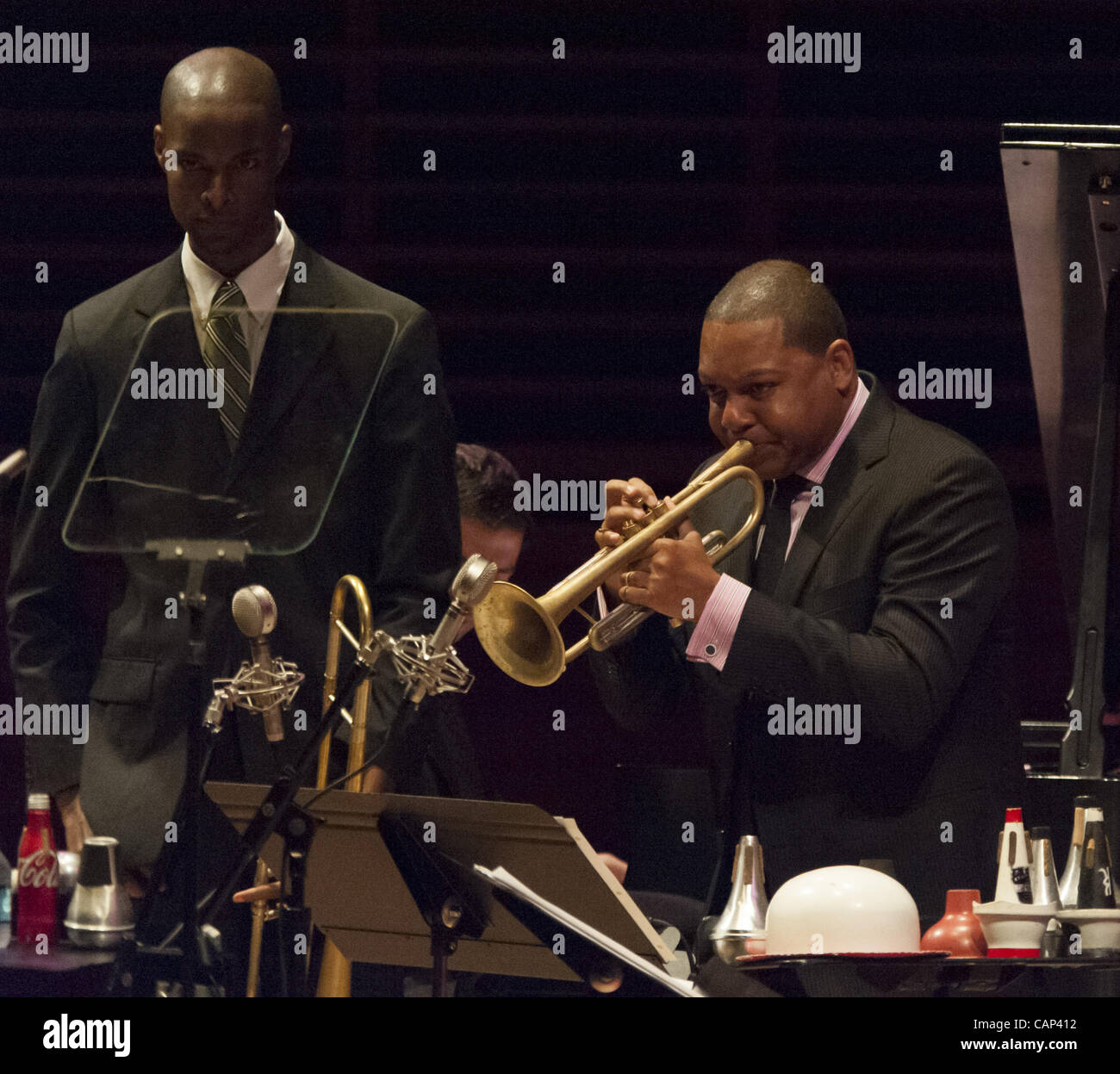 April 3, 2012 - Philadelphia, PA, U.S - WYNTON MARSALIS opens Jazz ...