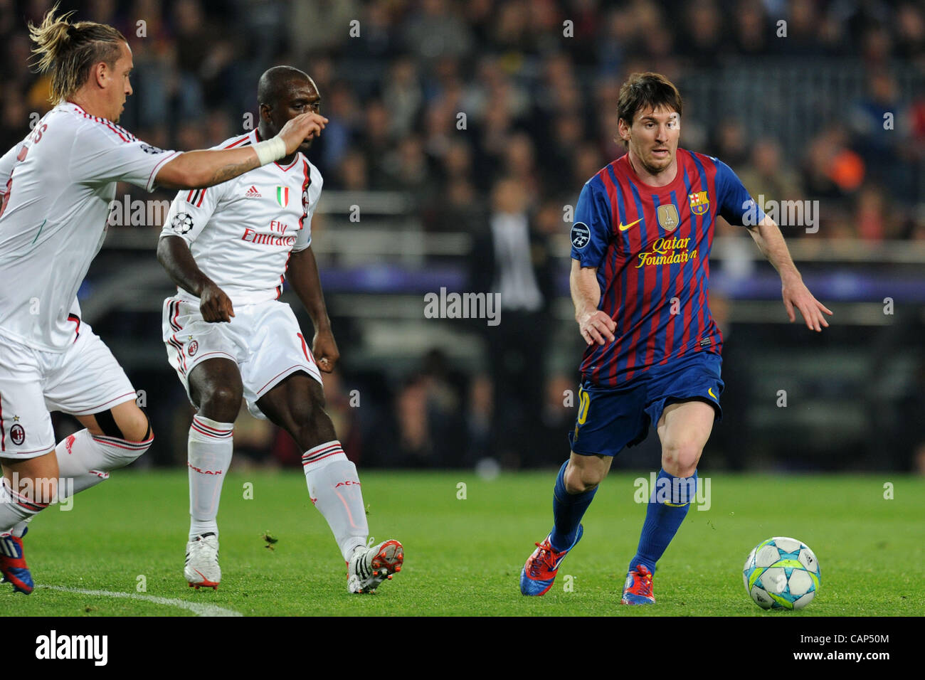 Lionel messi 2011 champions league hi-res stock photography and images ...