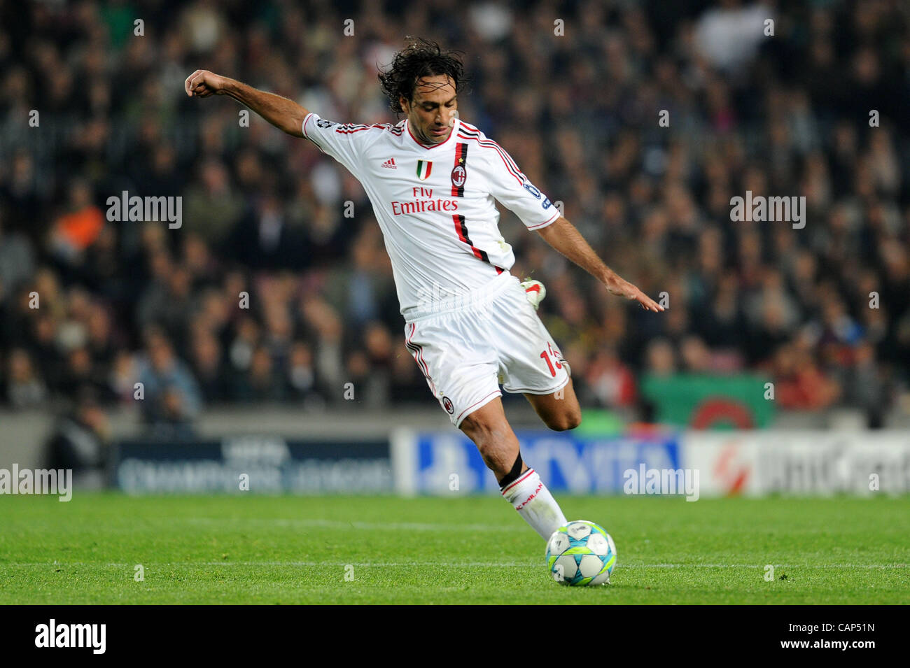 Alessandro Nesta (Milan), APRIL 3, 2012 - Football / Soccer : UEFA ...