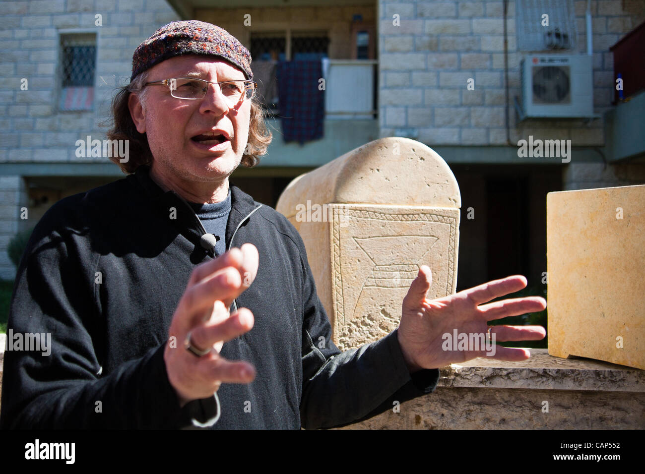 Simcha Jacobovici explains the ornamentation on painstakingly ...