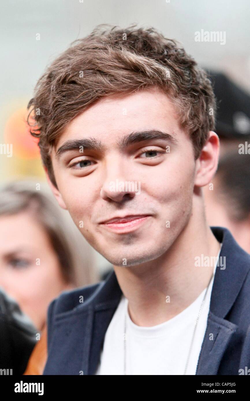 Nathan Sykes in attendance for The Wanted on MuchMusic's NEW.MUSIC.LIVE ...
