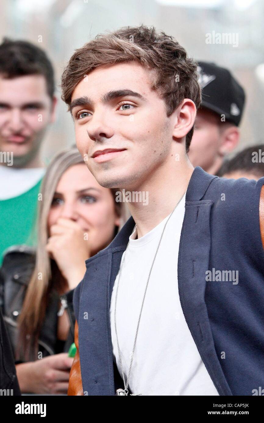Nathan Sykes in attendance for The Wanted on MuchMusic's NEW.MUSIC.LIVE ...