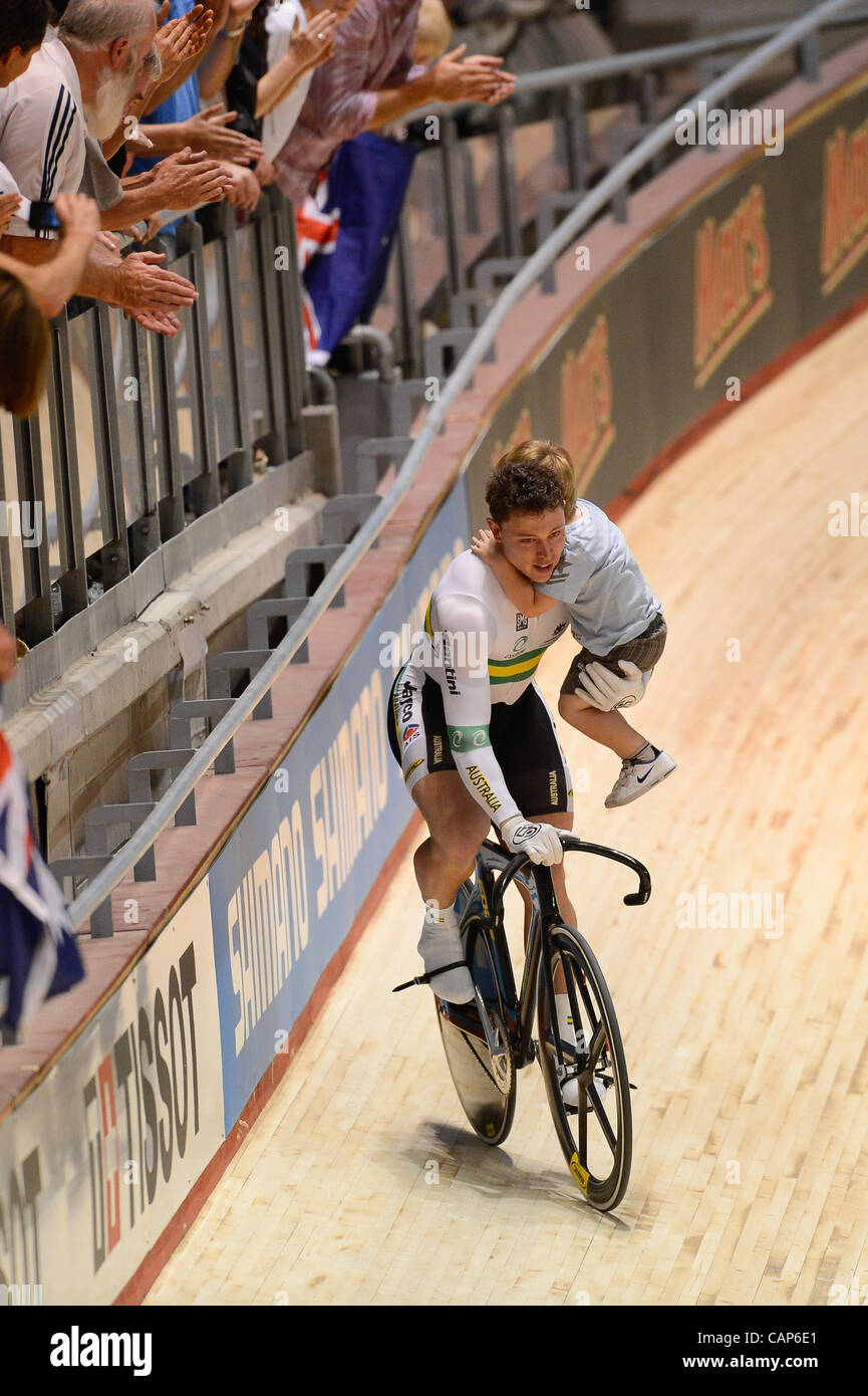 April 4, 2012 - Melbourne, Victoria, Australia - SHANE PERKINS of the ...