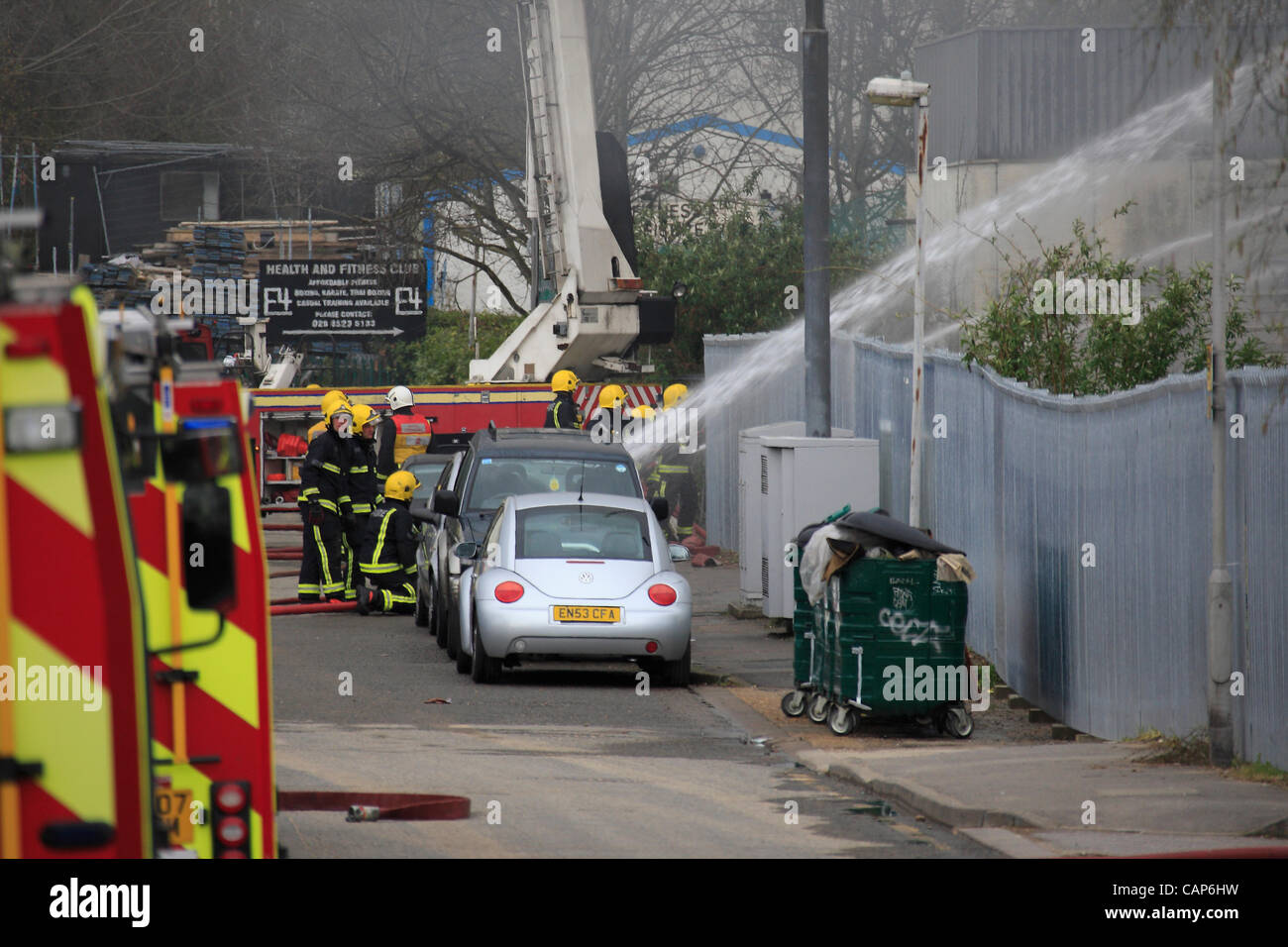 Which was destroyed by fire today hi-res stock photography and images ...