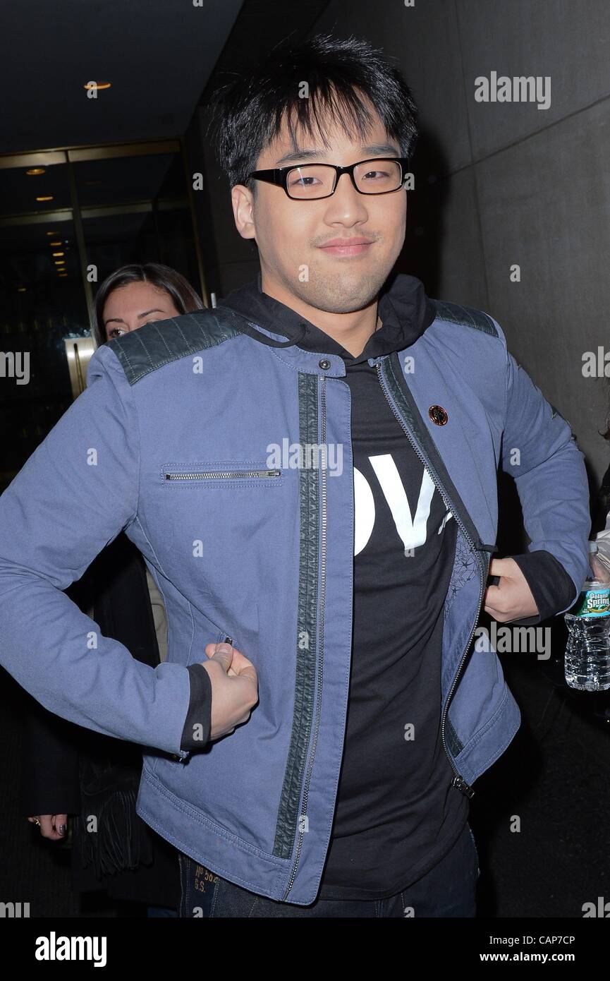 Heejun Han, leaves the 'Today Show' taping at the NBC Rockefeller ...