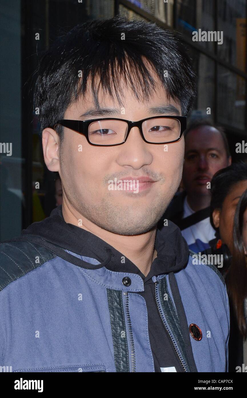 Heejun Han, leaves the 'Today Show' taping at the NBC Rockefeller ...