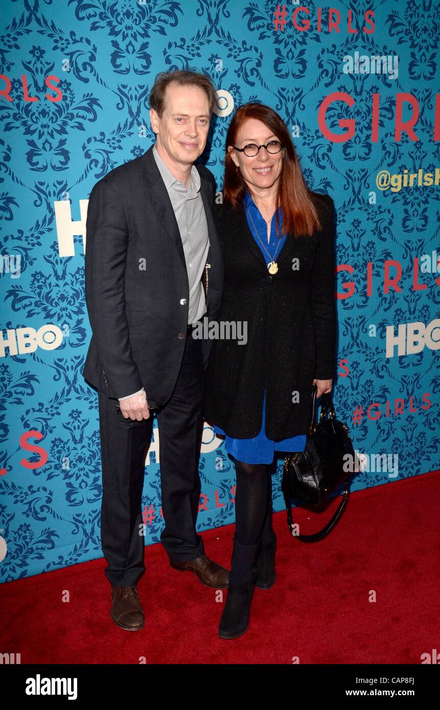 Steve Buscemi, Jo Andres at arrivals for GIRLS Series Premiere on HBO ...