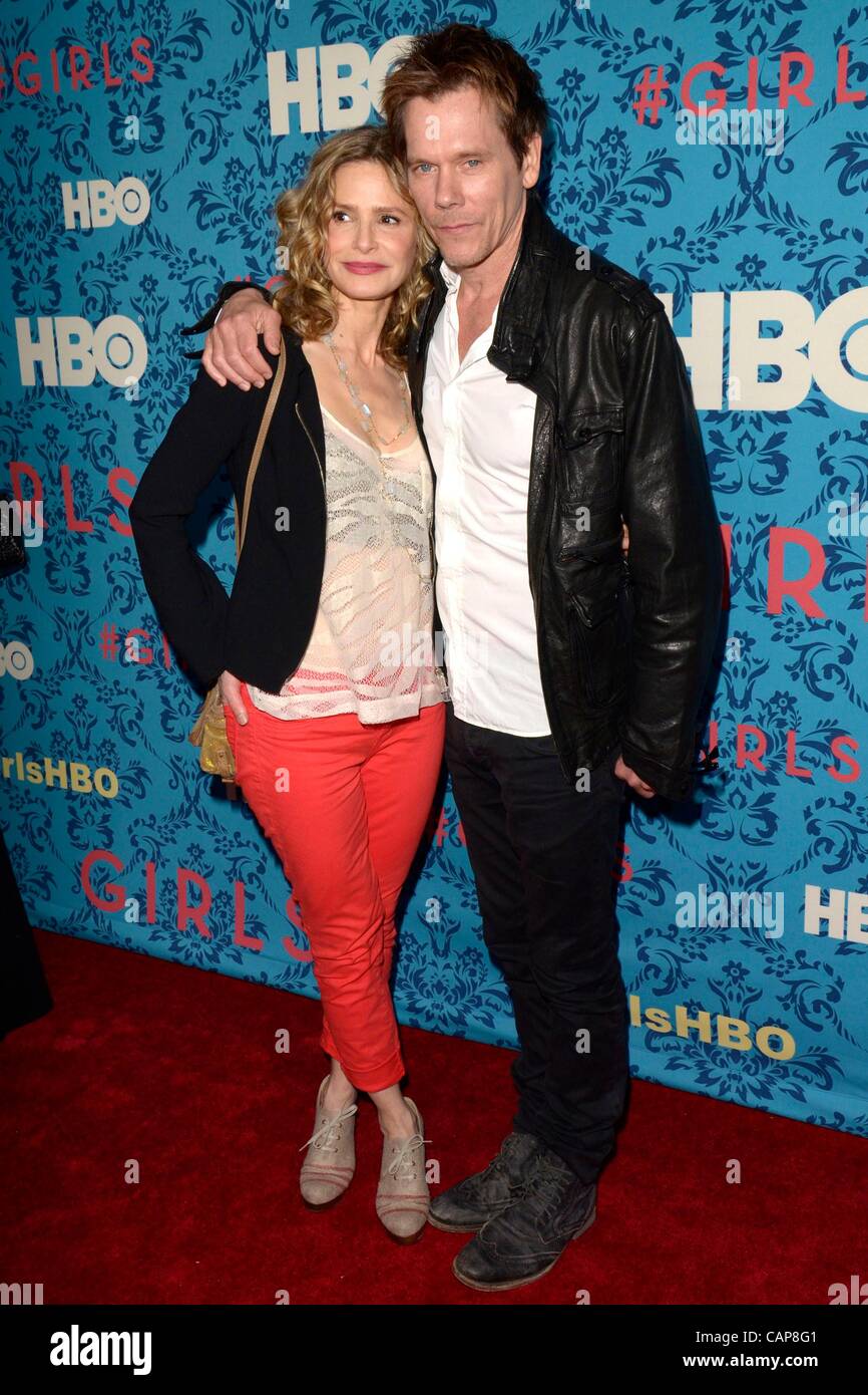 Kyra Sedgwick, Kevin Bacon at arrivals for GIRLS Series Premiere on HBO ...