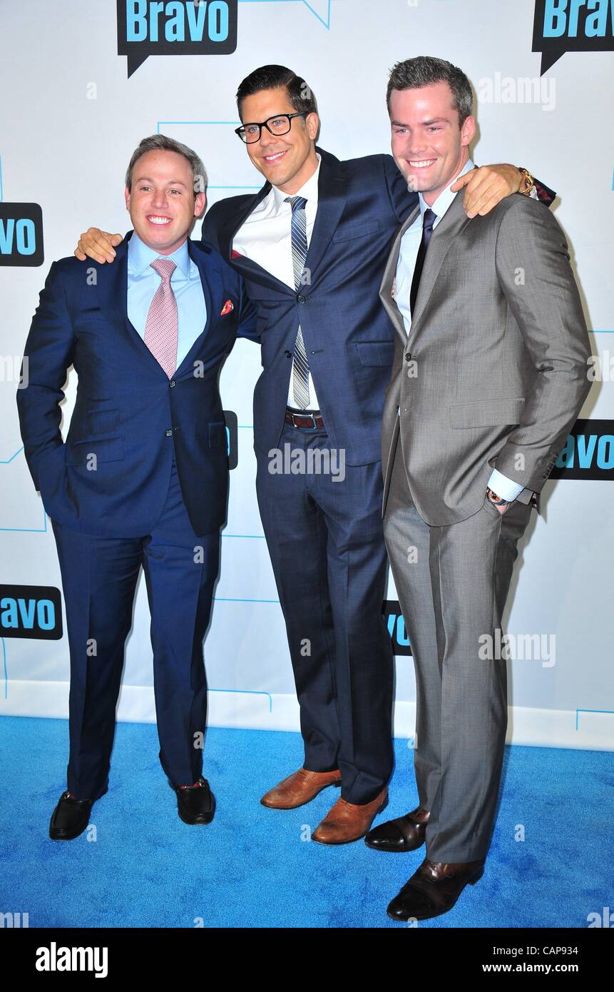 Michael Lorber, Fredrik Eklund, Ryan Serhant at arrivals for Bravo ...