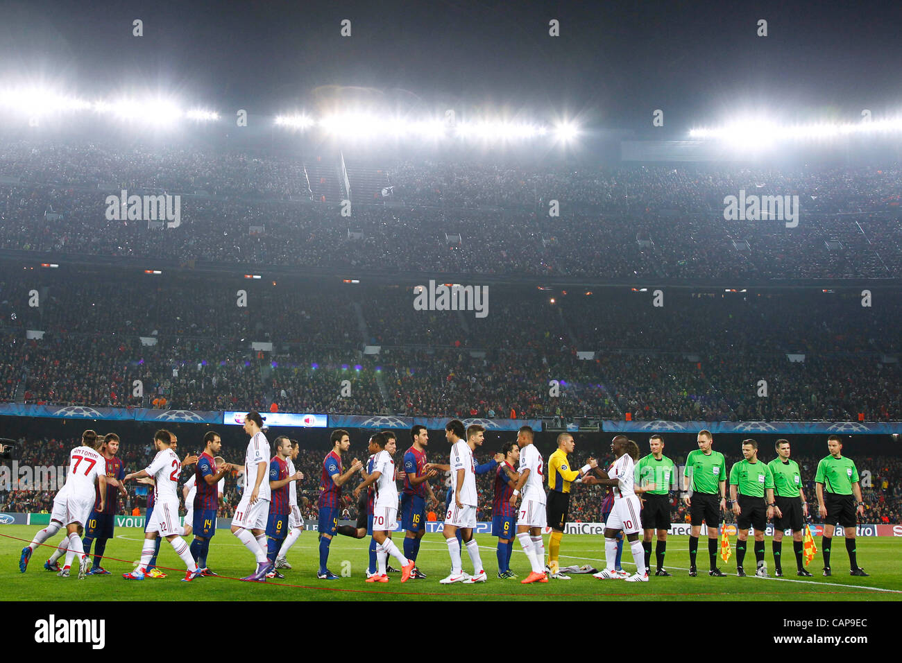 Two team group line-up, APRIL 3, 2012 - Football / Soccer : UEFA ...
