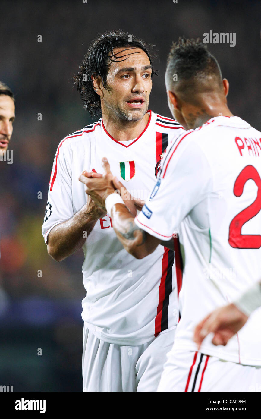 Alessandro Nesta (Milan), APRIL 3, 2012 - Football / Soccer : UEFA ...