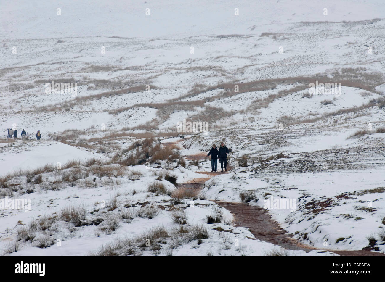 Highest mountains in brecon beacons hi-res stock photography and images ...
