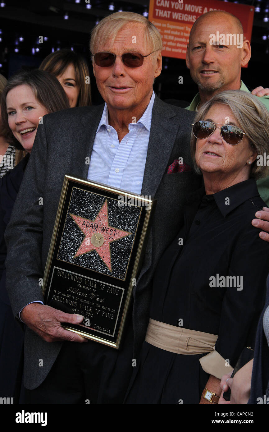 Adam west and wife hi-res stock photography and images - Alamy
