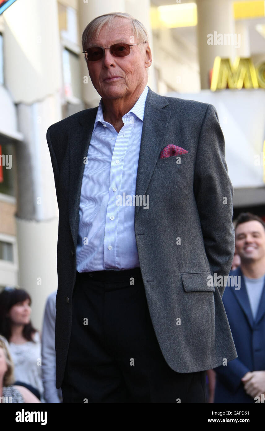 ADAM WEST ADAM WEST HONORED WITH A STAR ON THE HOLLYWOOD WALK OF FAME ...