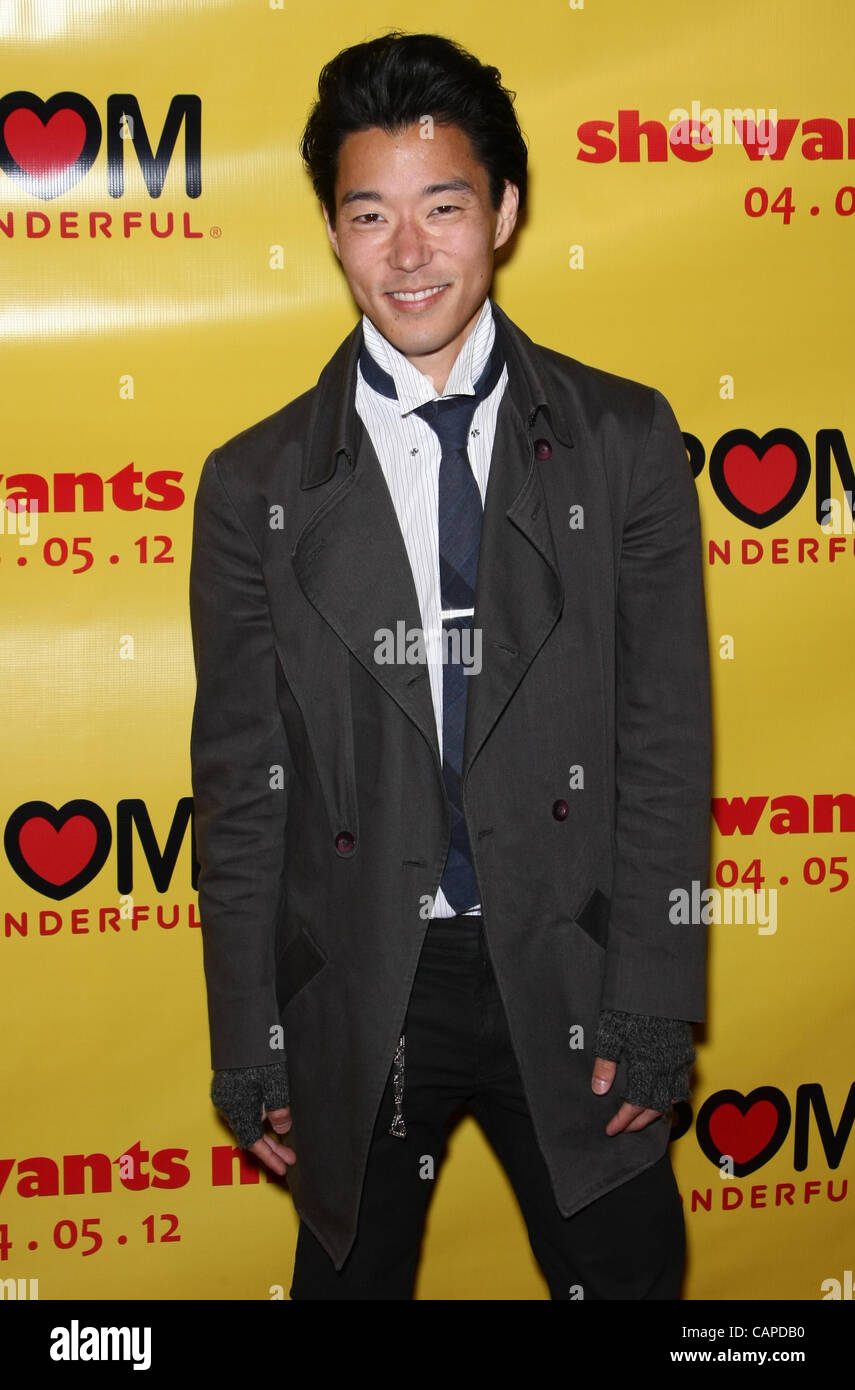 AARON YOO SHE WANTS ME. PREMIERE LOS ANGELES CALIFORNIA USA 05 April ...