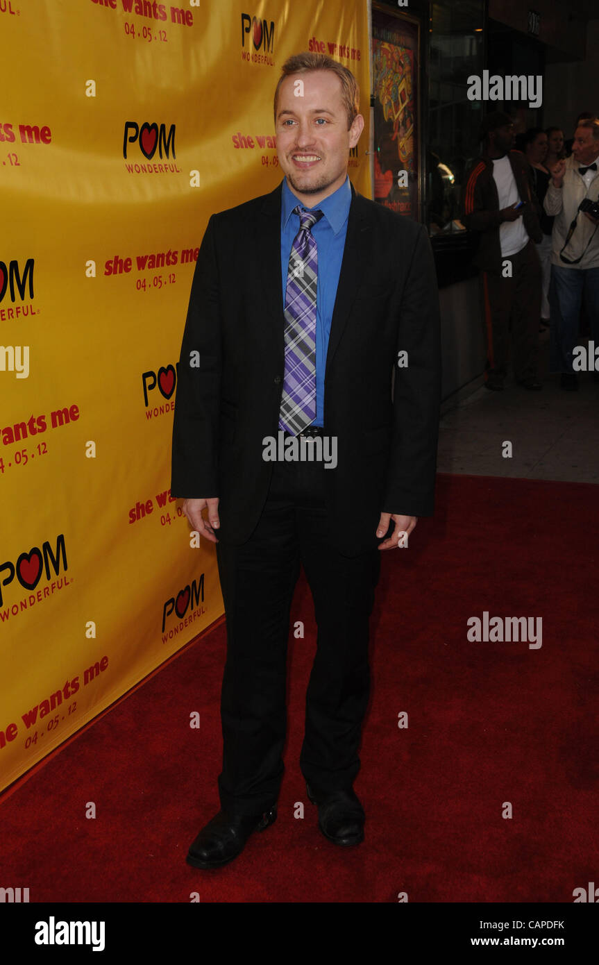 April 5, 2012 - Los Angeles, California, U.S. - Sean Ross Attending The ...