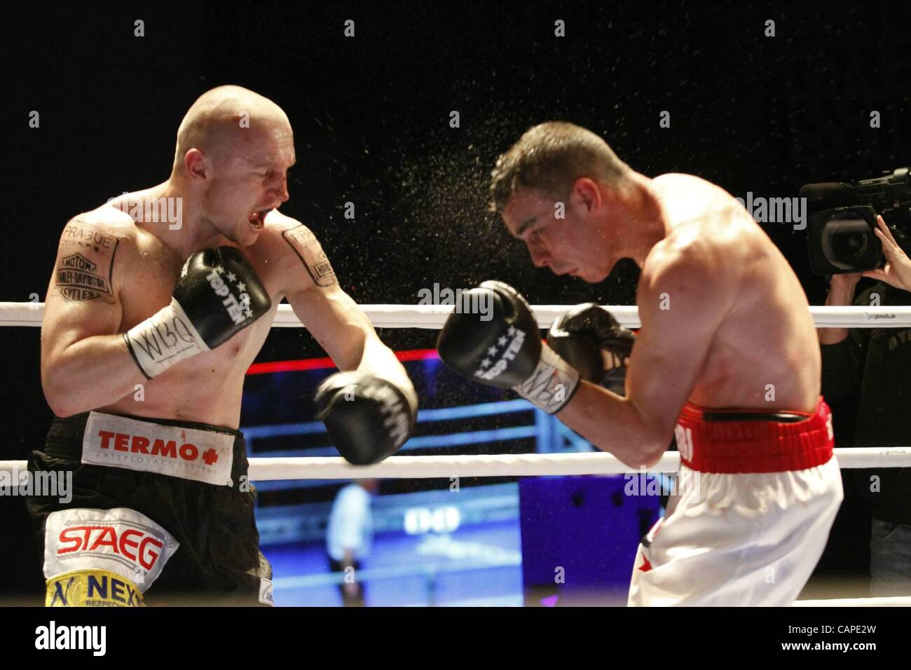 Czech boxer lukas konecny left hi-res stock photography and images - Alamy
