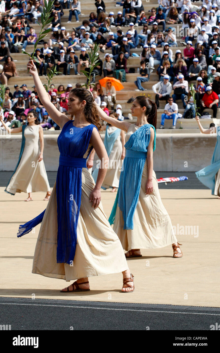 April 6, 2012 - Athens, Greece - Revival of the Olympic Games on modern ...