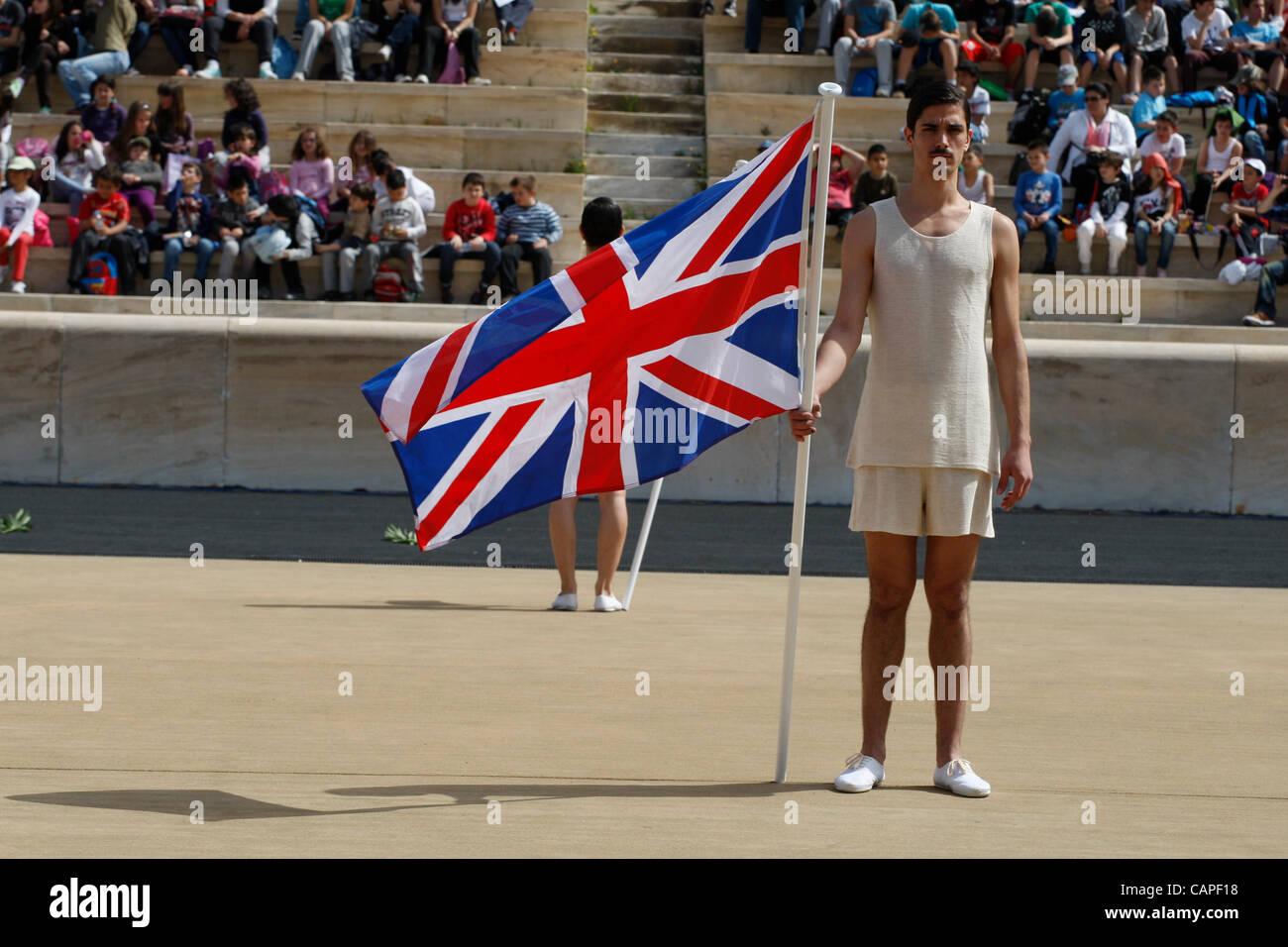 First olympic flag hi-res stock photography and images - Alamy
