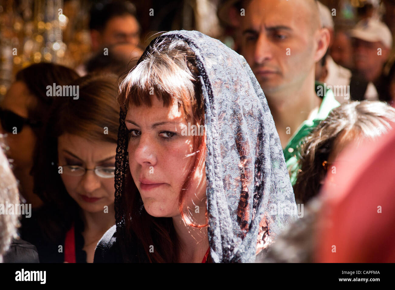Thousands of Christian pilgrims retrace the last steps of Jesus through ...