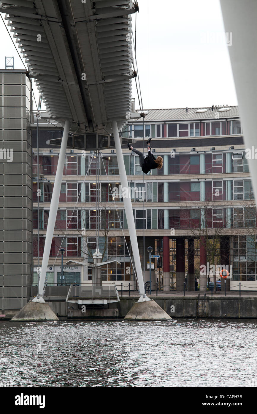 Friday 6th April 2012 - Stunt scene being shot for Nemesis, new BBC TV ...