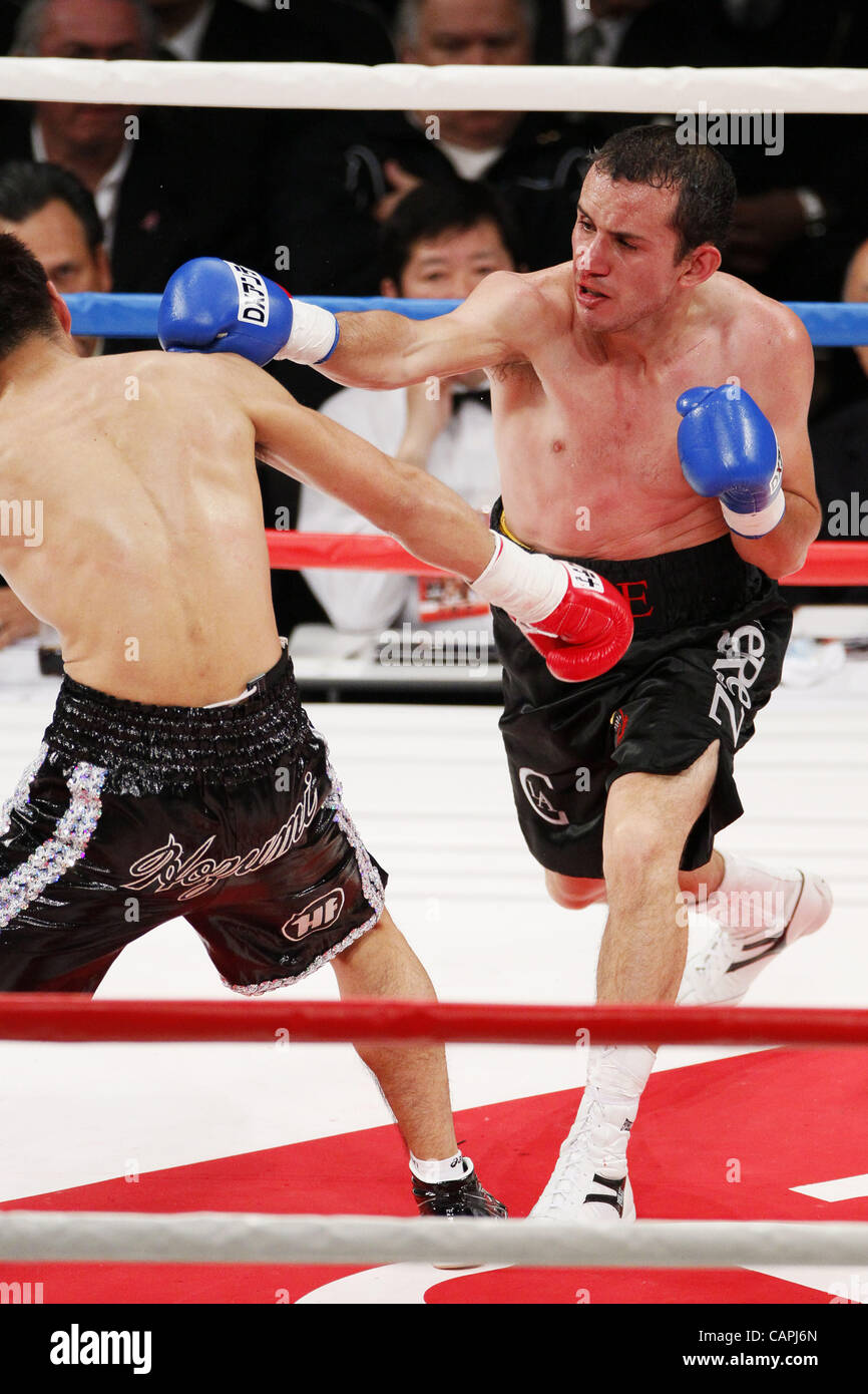Felipe Carlos Felix (MEX), APRIL 6, 2012 - Boxing : Hozumi Hasegawa of ...