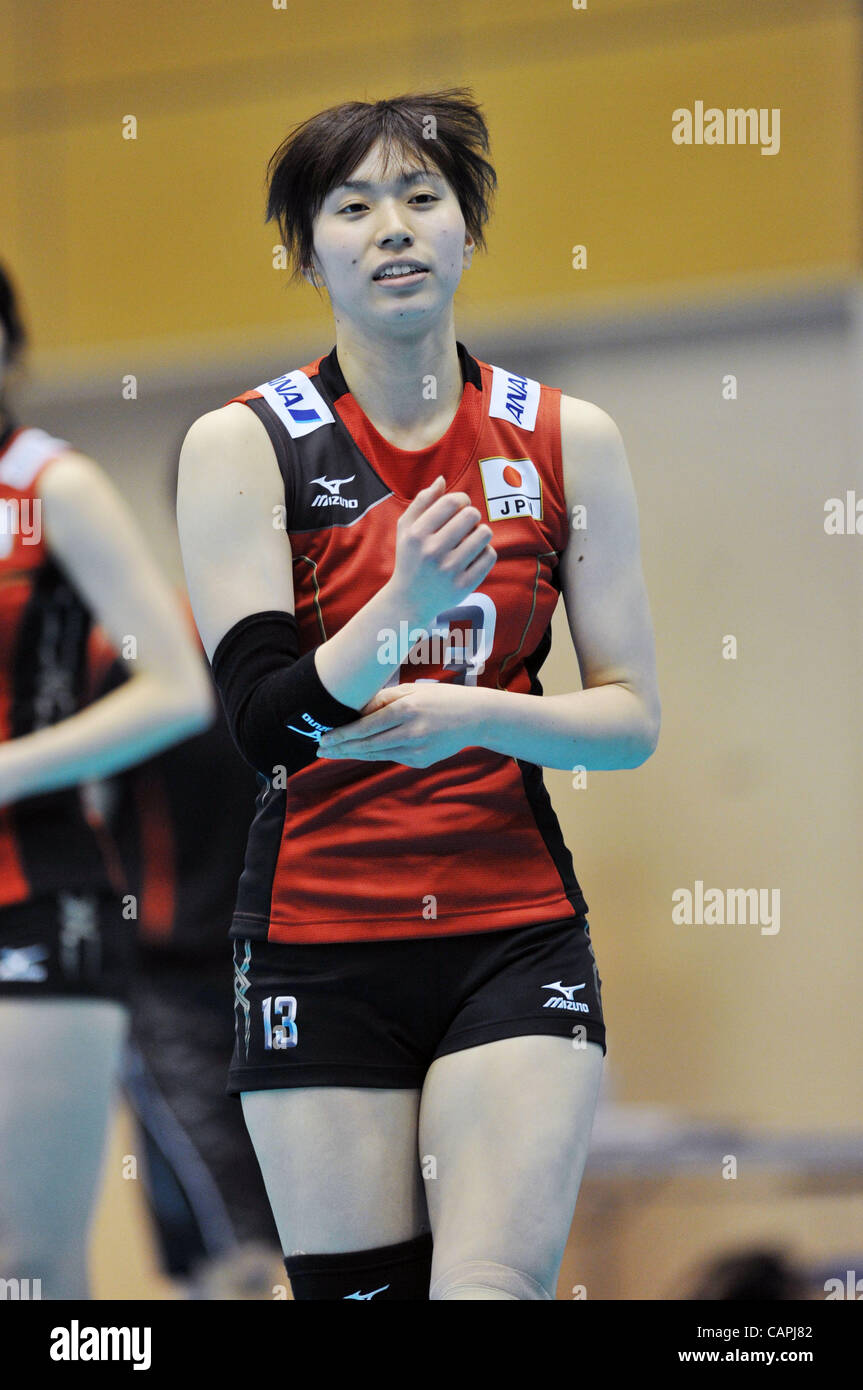 Risa Shinnabe (JPN), APRIL 5, 2012 - Volleyball : Japanese women's ...