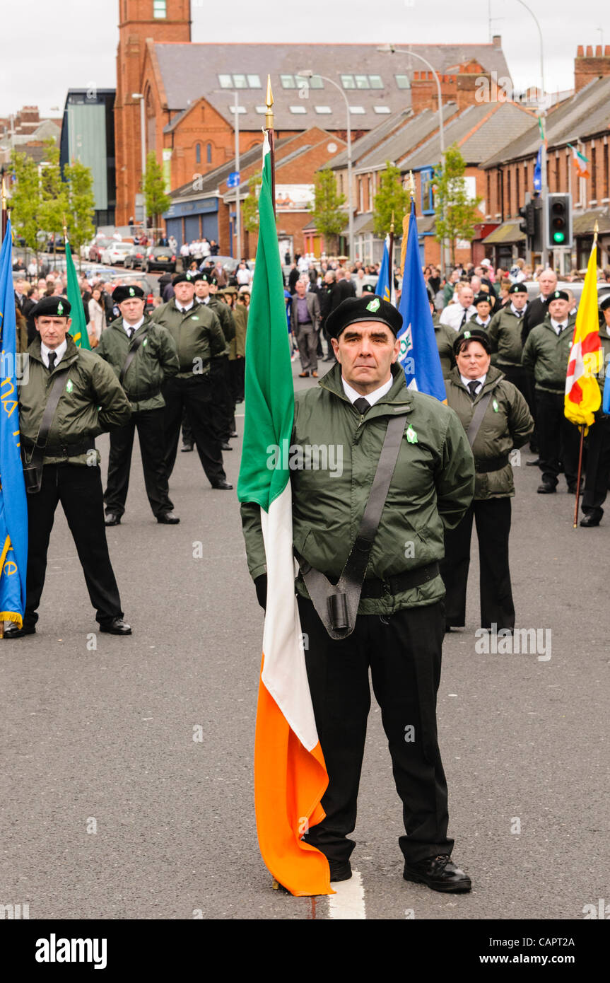 Belfast, Northern Ireland. 08/04/2012 - Sinn Fein commemorate the 1916 ...