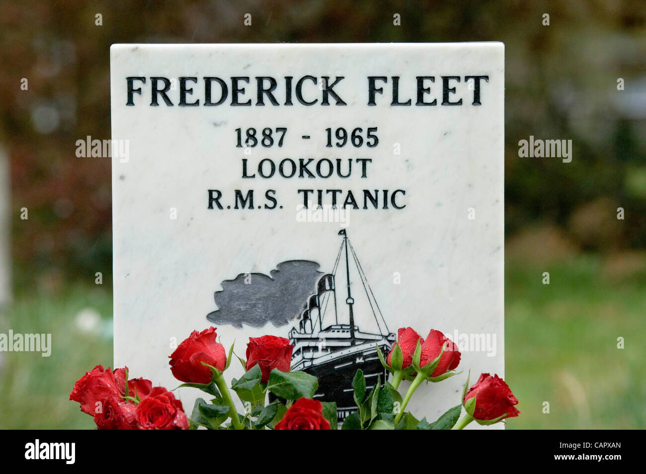 Frederick fleet titanic hi-res stock photography and images - Alamy