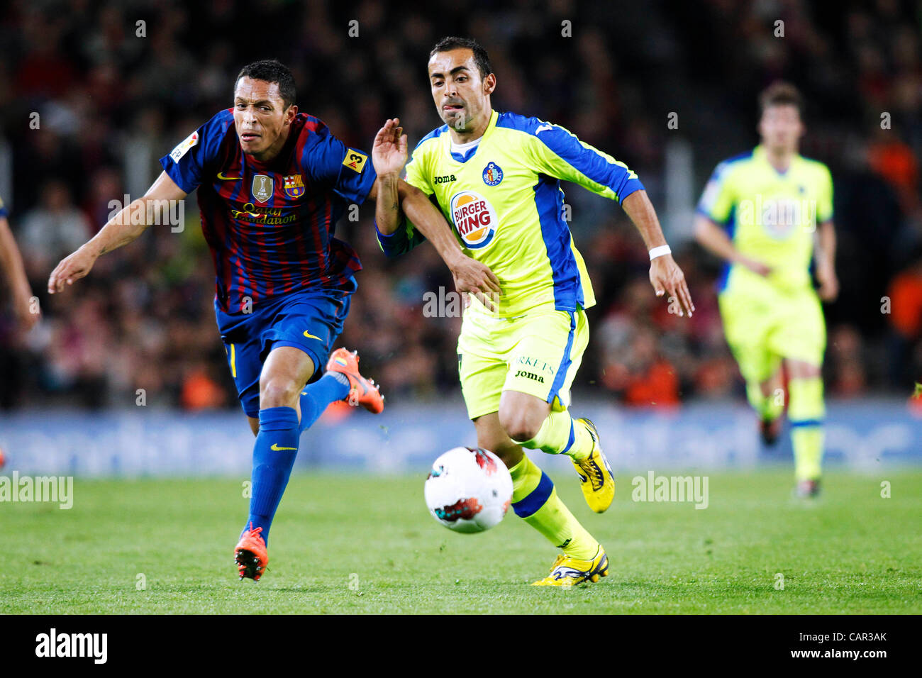 Adriano (Barcelona), APRIL 10, 2012 - Football / Soccer : Spanish "Liga ...