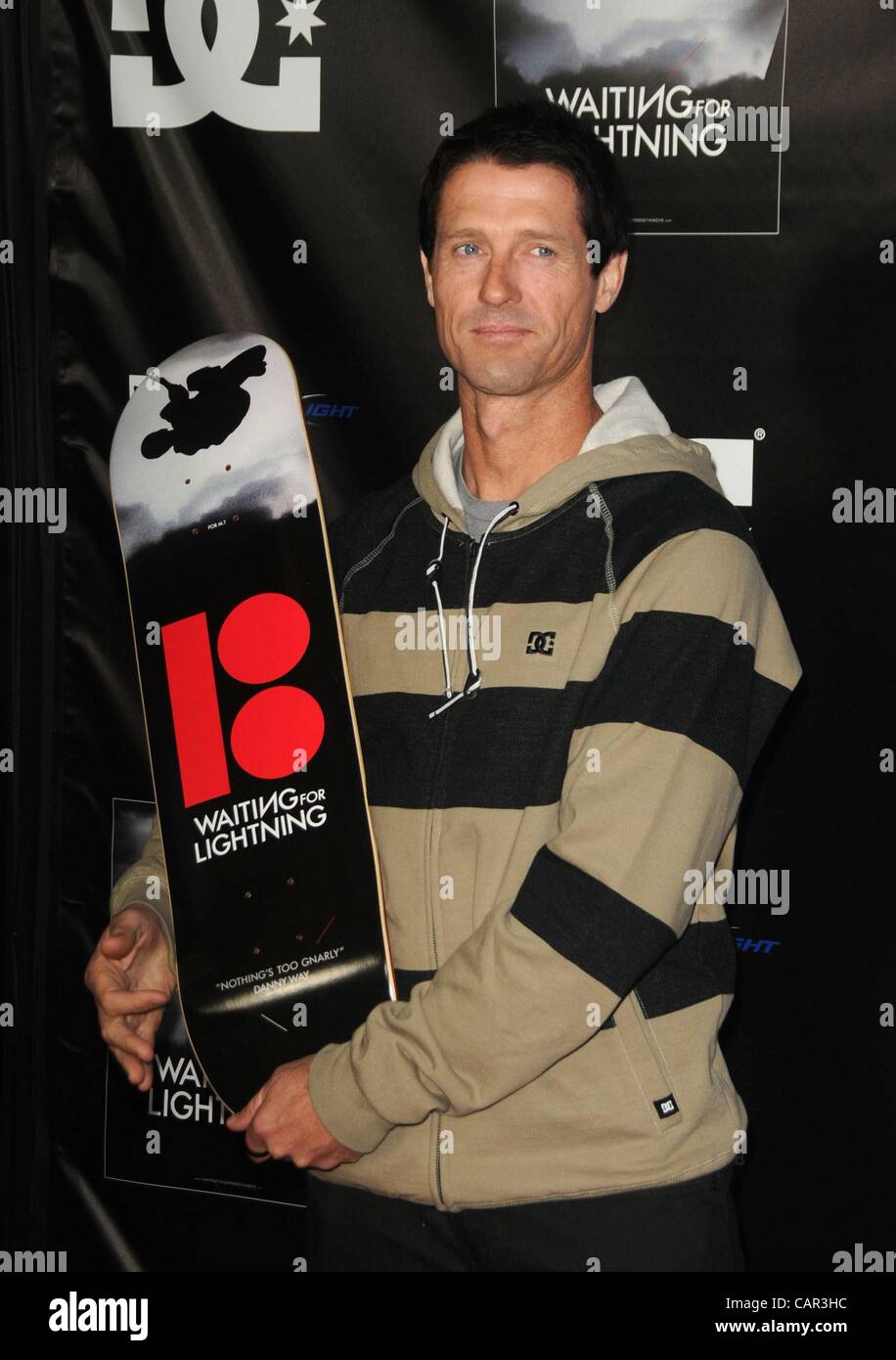 Danny Way at arrivals for WAITING FOR LIGHTNING Premiere Screening ...