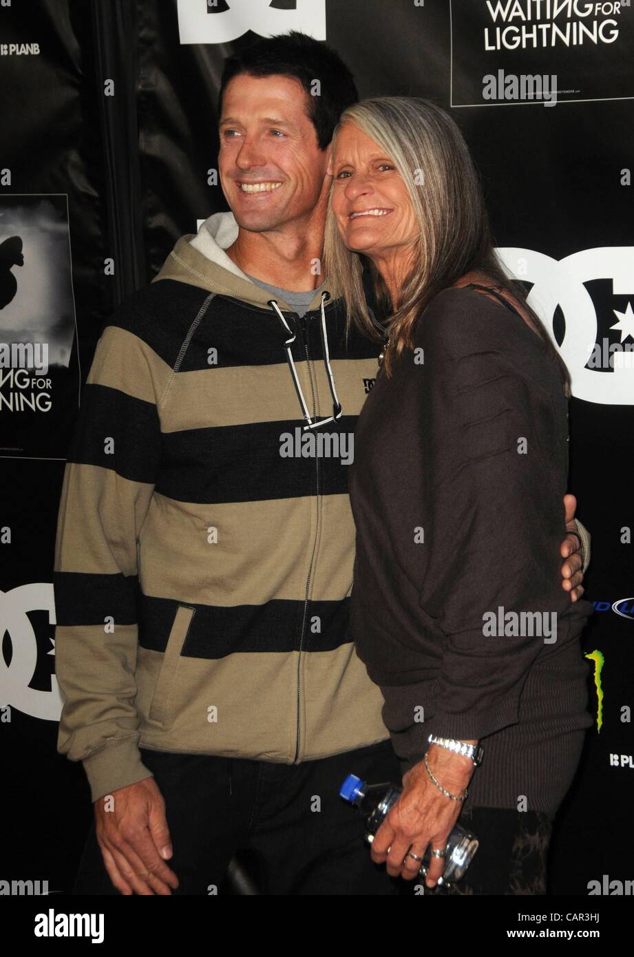 Danny Way, Mother at arrivals for WAITING FOR LIGHTNING Premiere ...