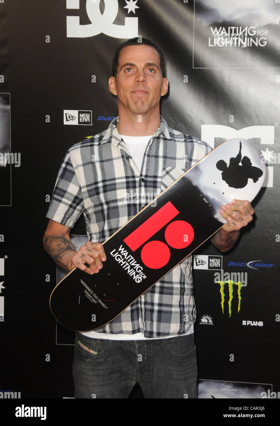April 10, 2012 - Los Angeles, California, U.S. - Steve-O Attending the ...