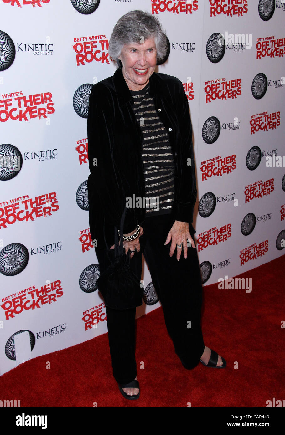 April 10, 2012 - Los Angeles, California, U.S. - Peg Shirley.Kinectic ...
