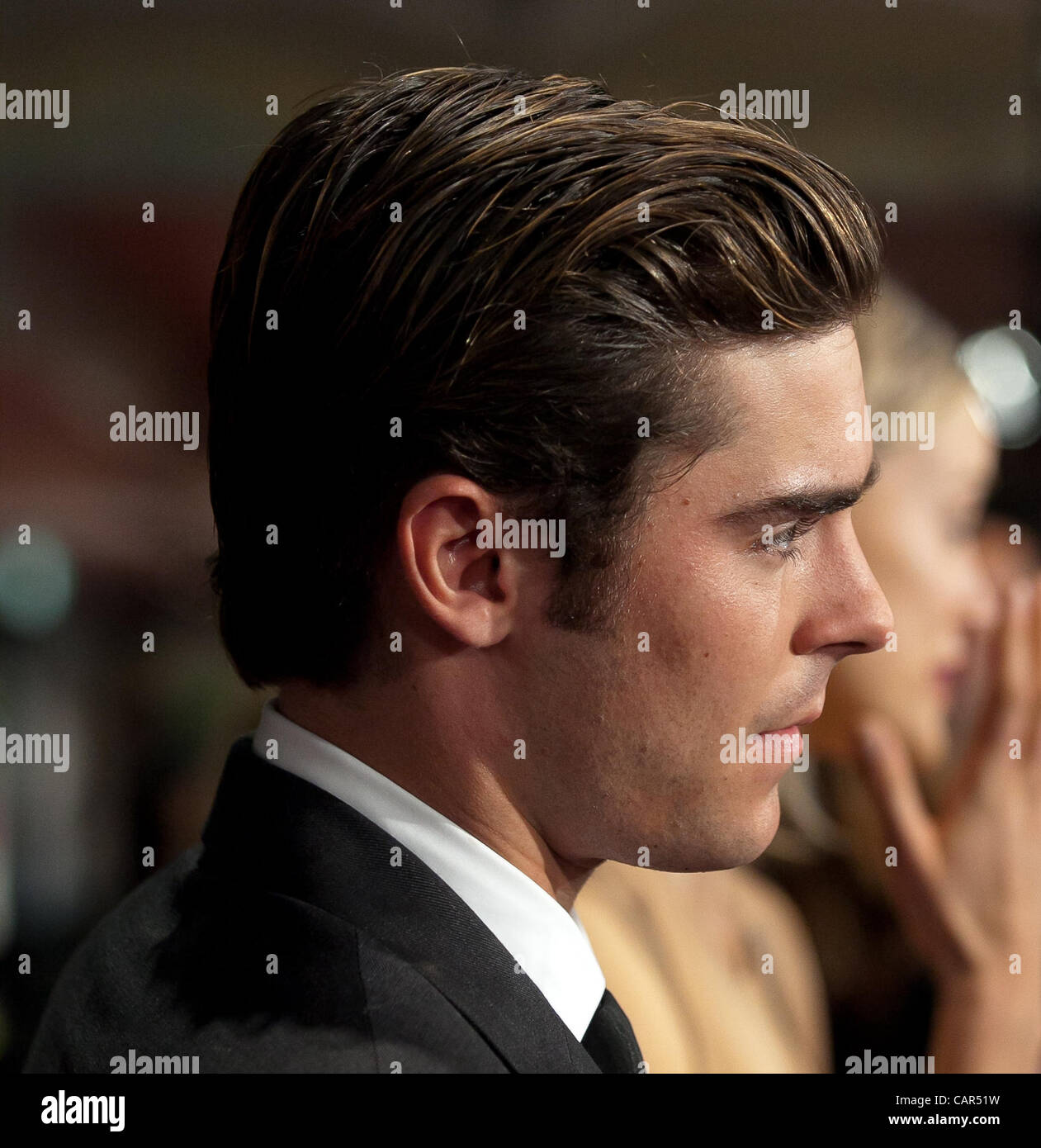 Zac Efron at the Melbourne premiere of The Lucky One, April 11, 2012 ...