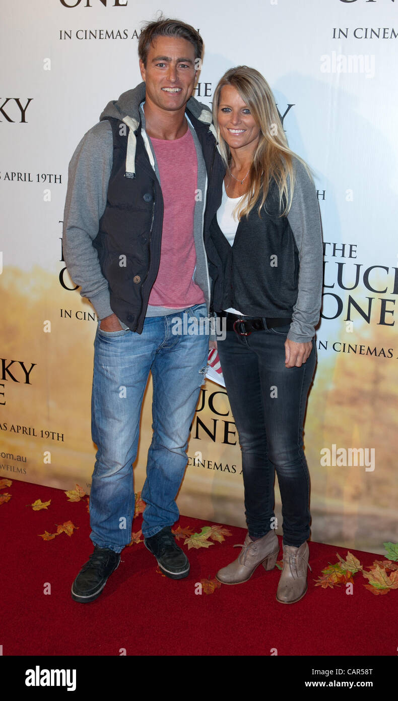 Simone Callaghan and Toby Roberts at the Melbourne premiere of The ...