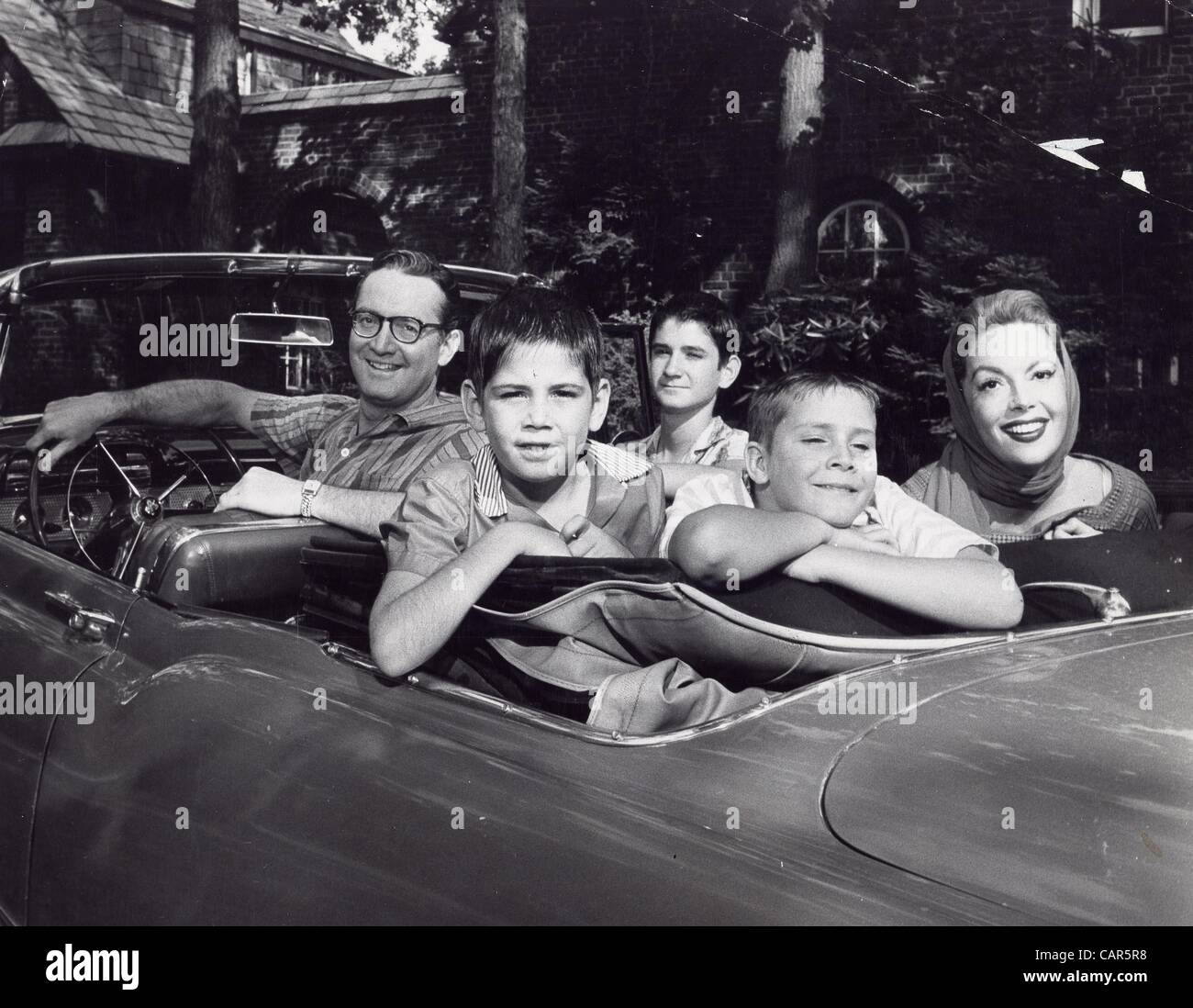 STEVEN ALLEN with his family.(Credit Image: Â© Smp/Globe Photos ...
