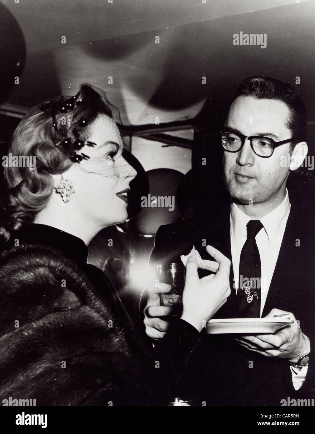 STEVEN ALLEN Jayne Meadows.Supplied by Photos, inc.(Credit Image: Â ...