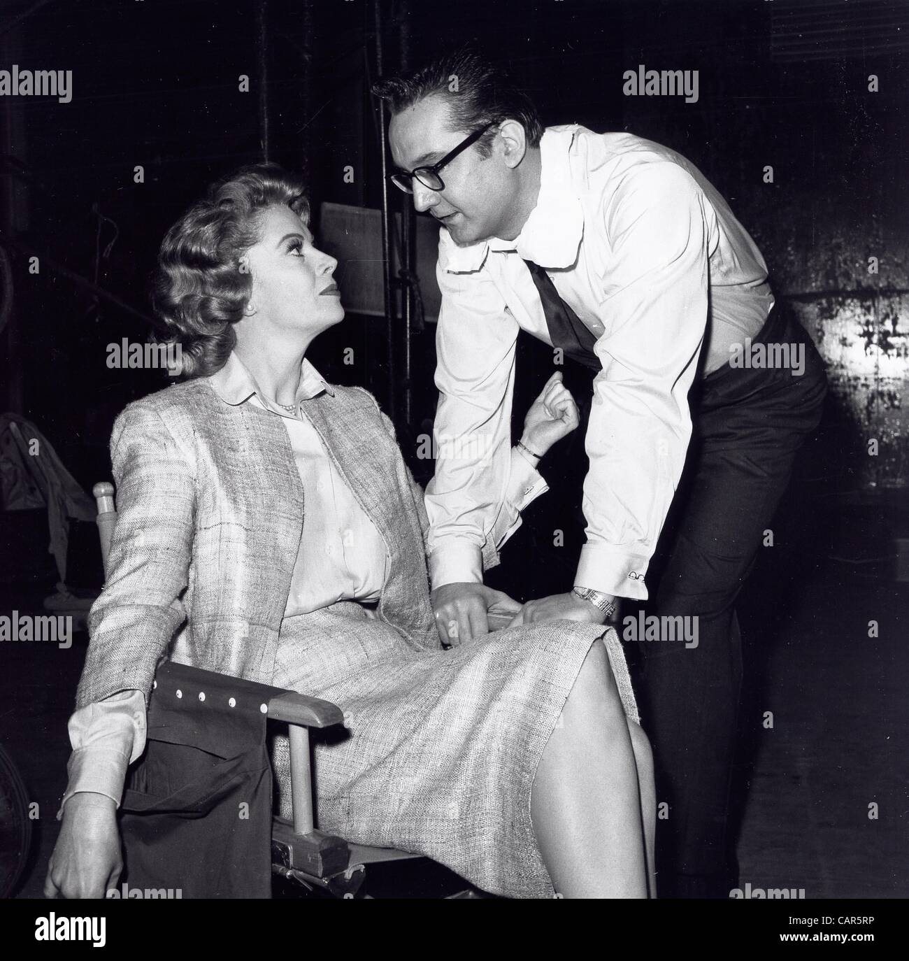 STEVEN ALLEN Jayne Meadows.Supplied by Photos, inc.(Credit Image: Â ...