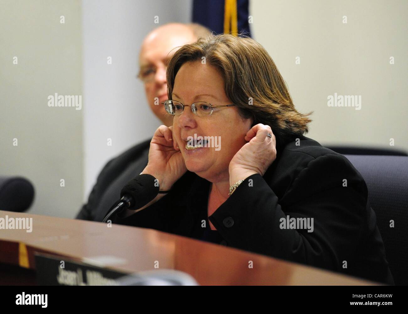 April 11, 2012 - Manhattan, New York, U.S. - Assembly member CATHERINE ...
