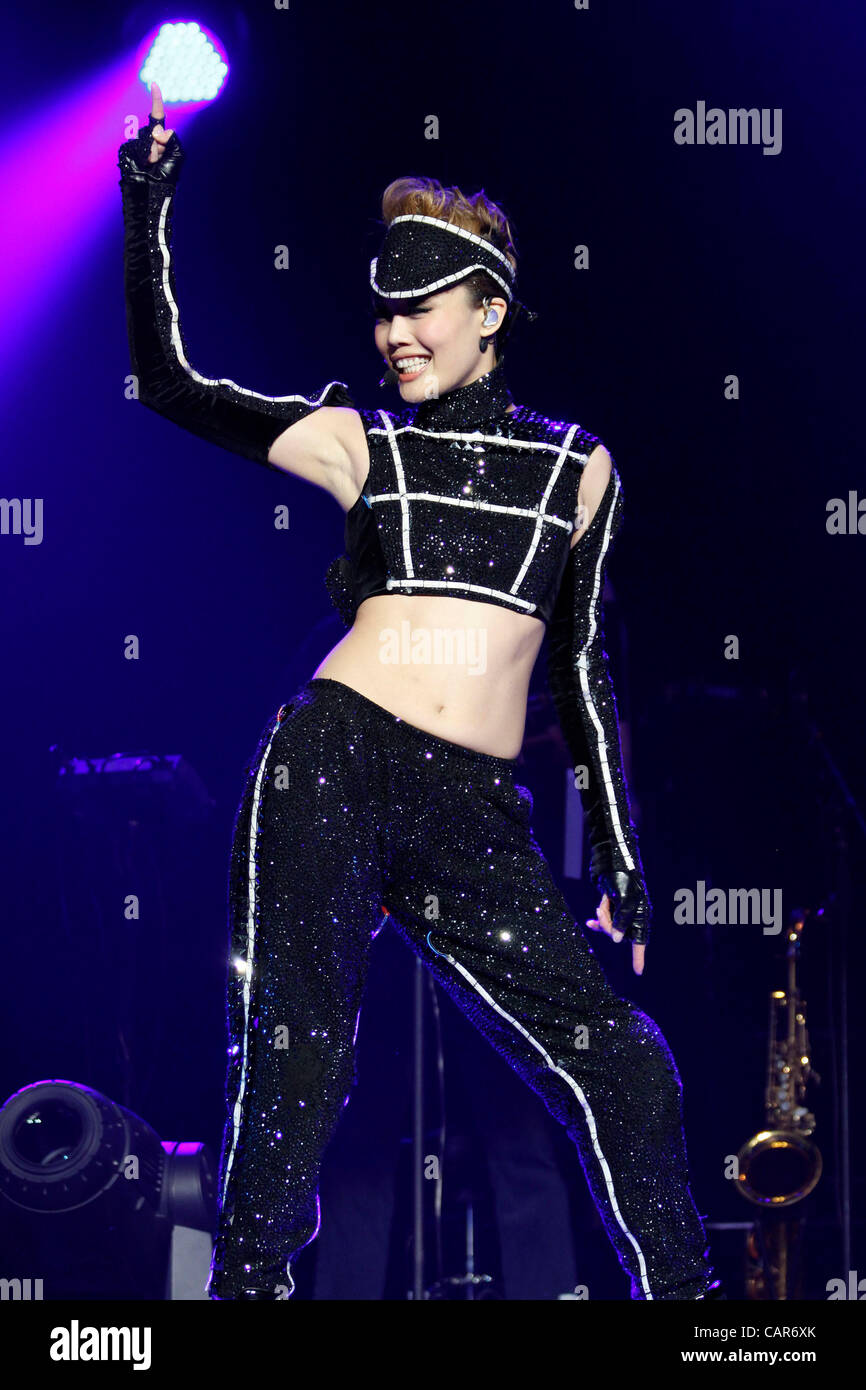 April 10, 2012 - Orillia, Canada - Hong Kong Cantopop singer Joey Yung ...