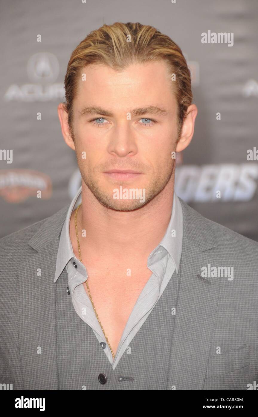Chris Hemsworth at arrivals for THE AVENGERS Premiere, El Capitan ...