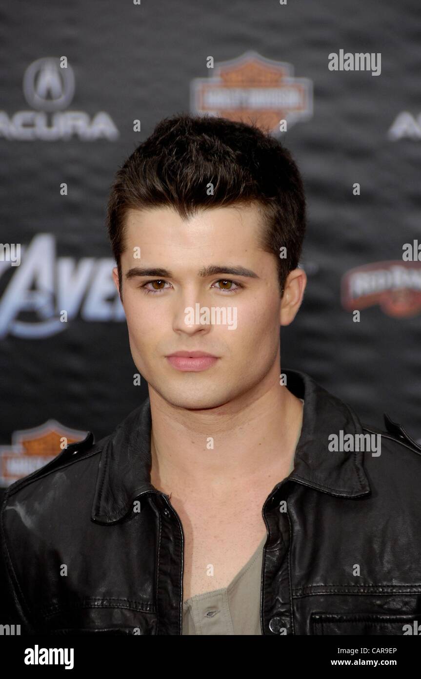 Spencer Boldman at arrivals for THE AVENGERS Premiere, El Capitan ...