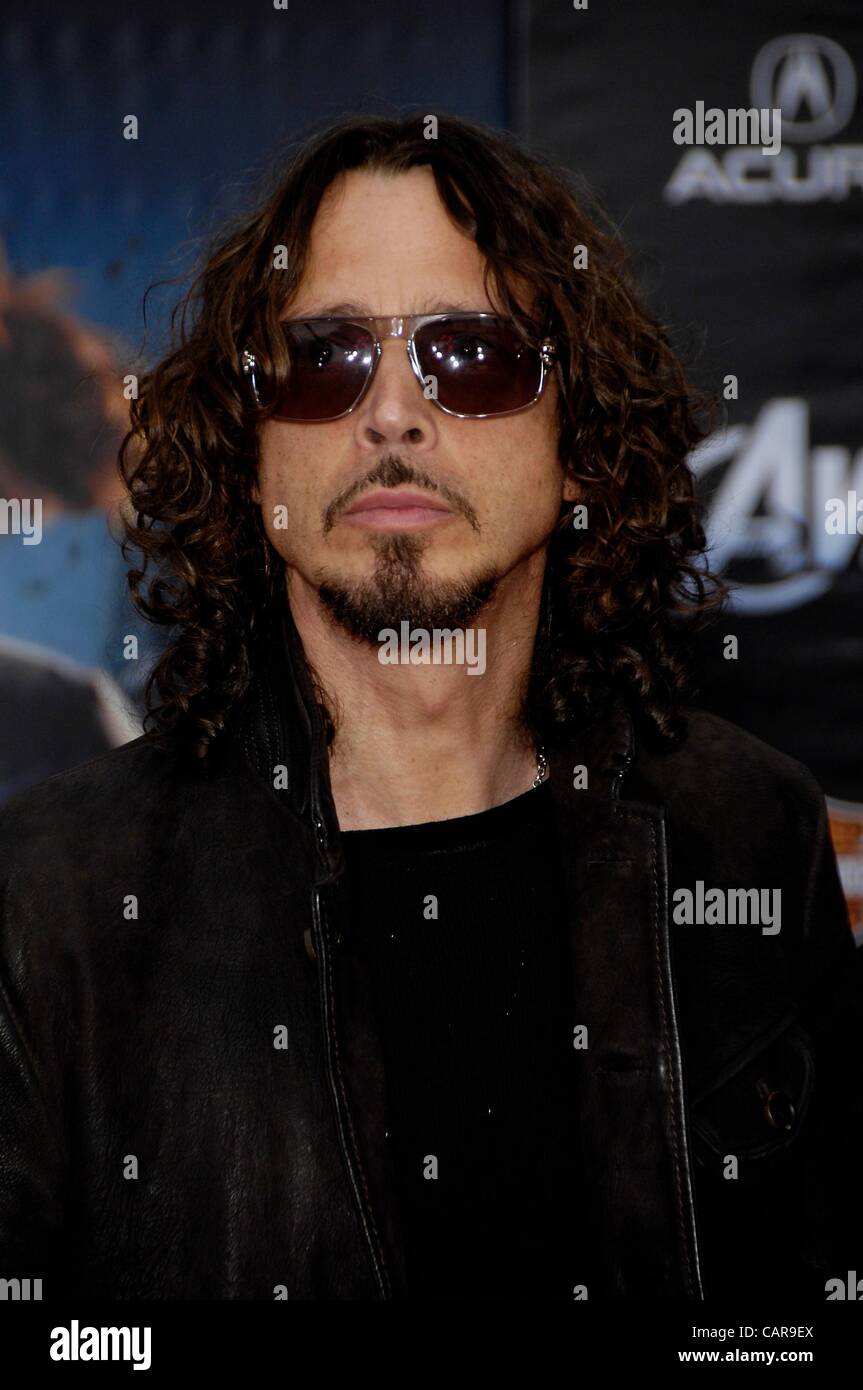 Chris Cornell at arrivals for THE AVENGERS Premiere, El Capitan Theatre ...