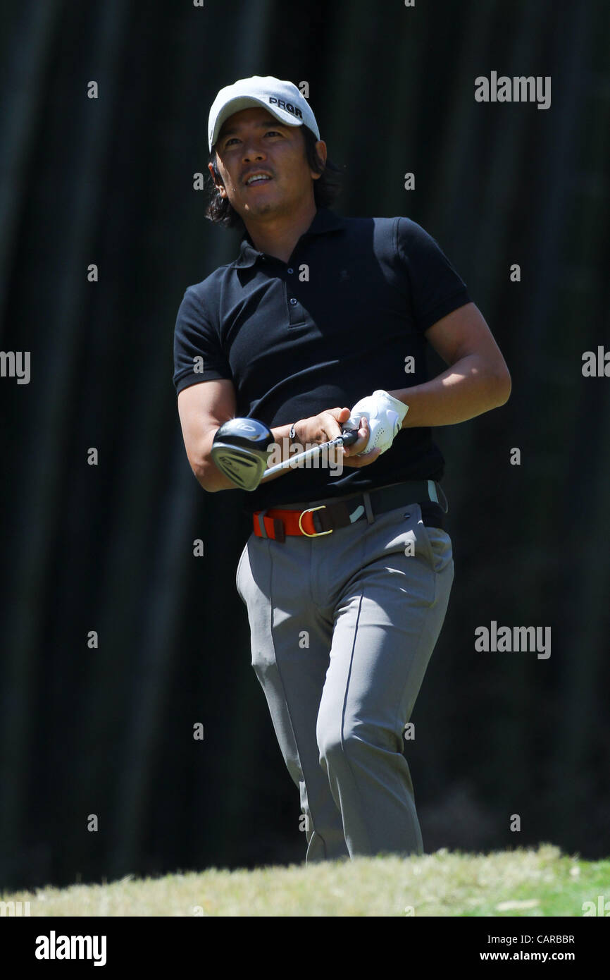 Azuma Yano, APRIL 12, 2012 - Golf : 20th Japan Golf Tour Token Homemate ...